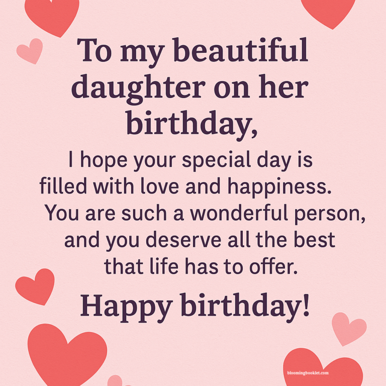 मुलीला वाढदिवसाच्या शुभेच्छा – हृदयस्पर्शी, पारंपरिक आणि ट्रेंडिंग ...